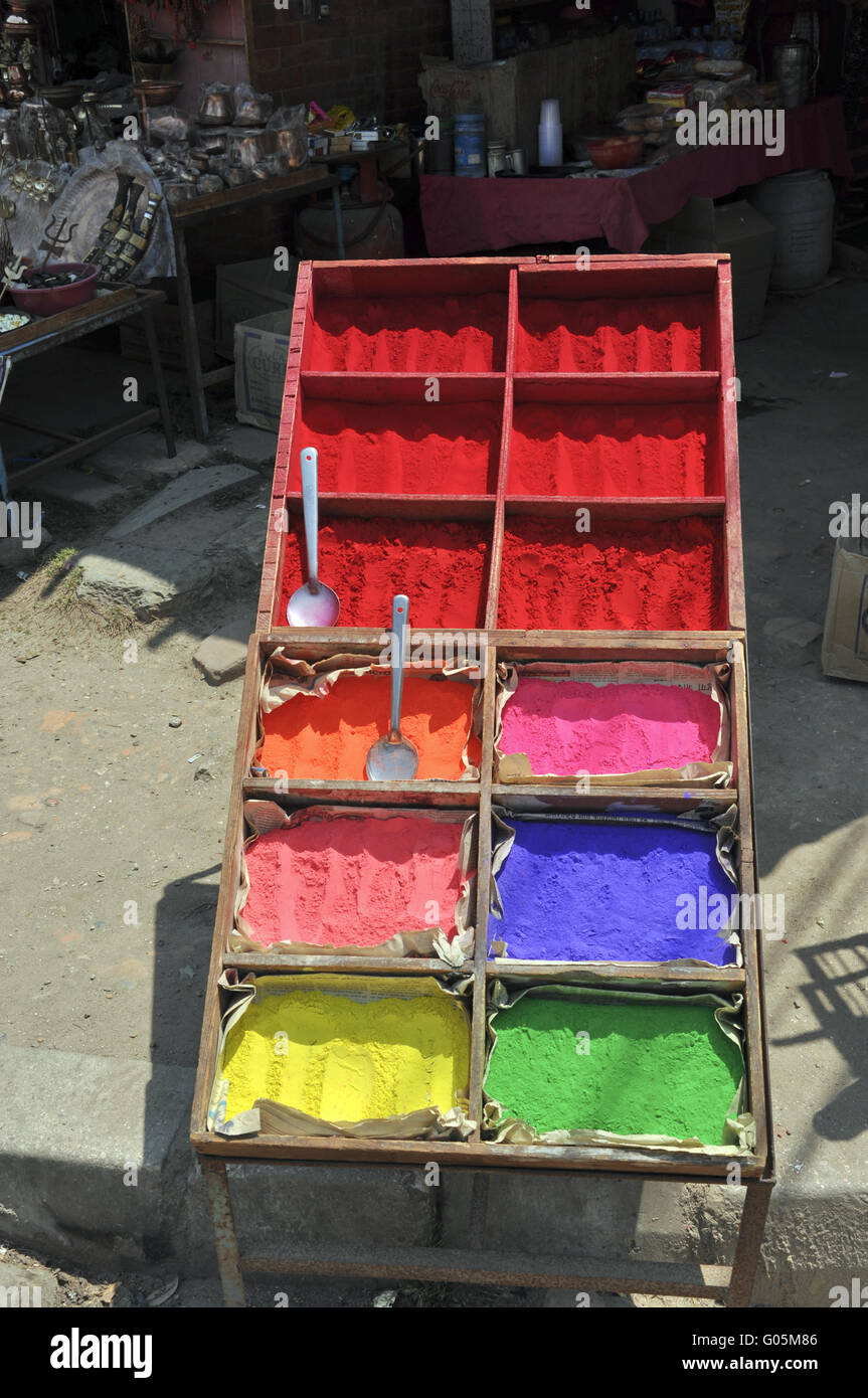 colors in the market Stock Photo - Alamy