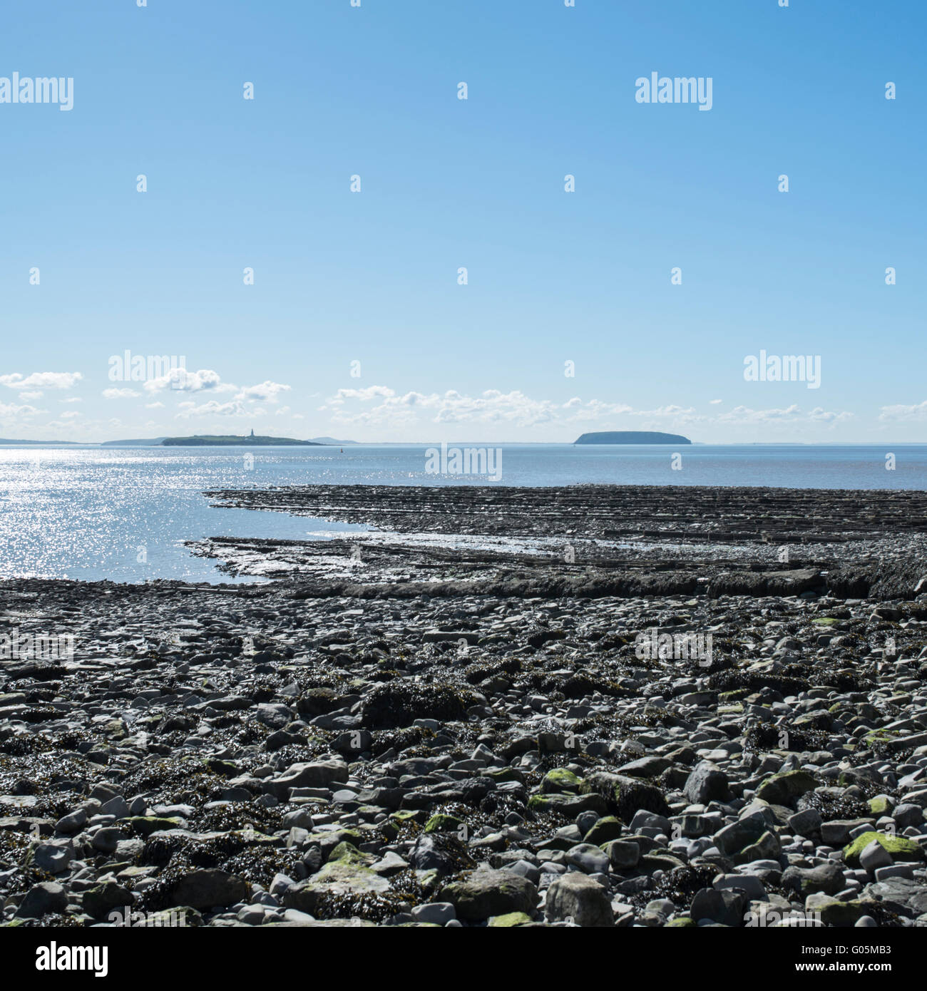 Flat holm steep holm islands hi-res stock photography and images - Alamy