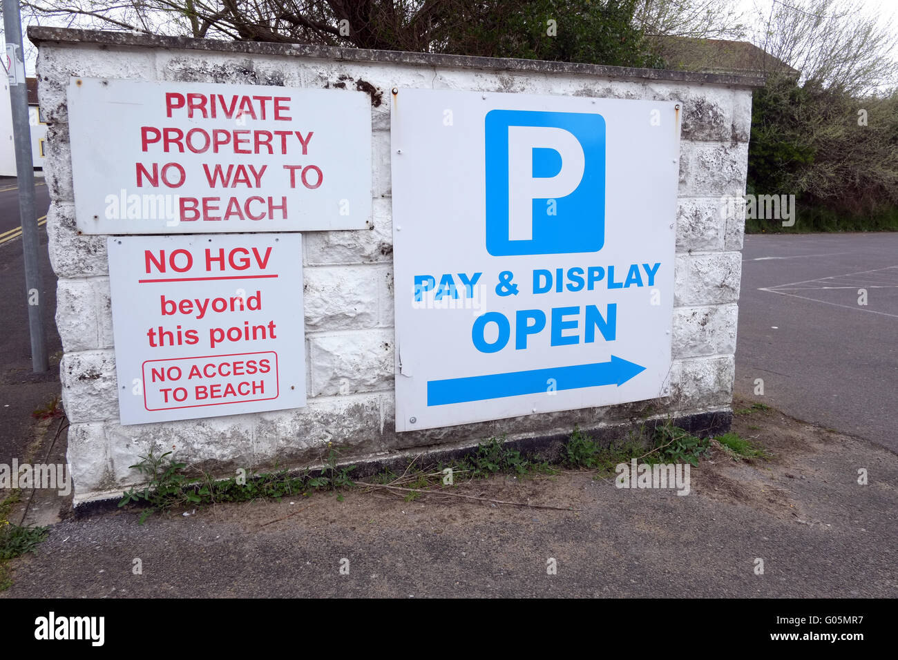 No hgv sign hi-res stock photography and images - Alamy