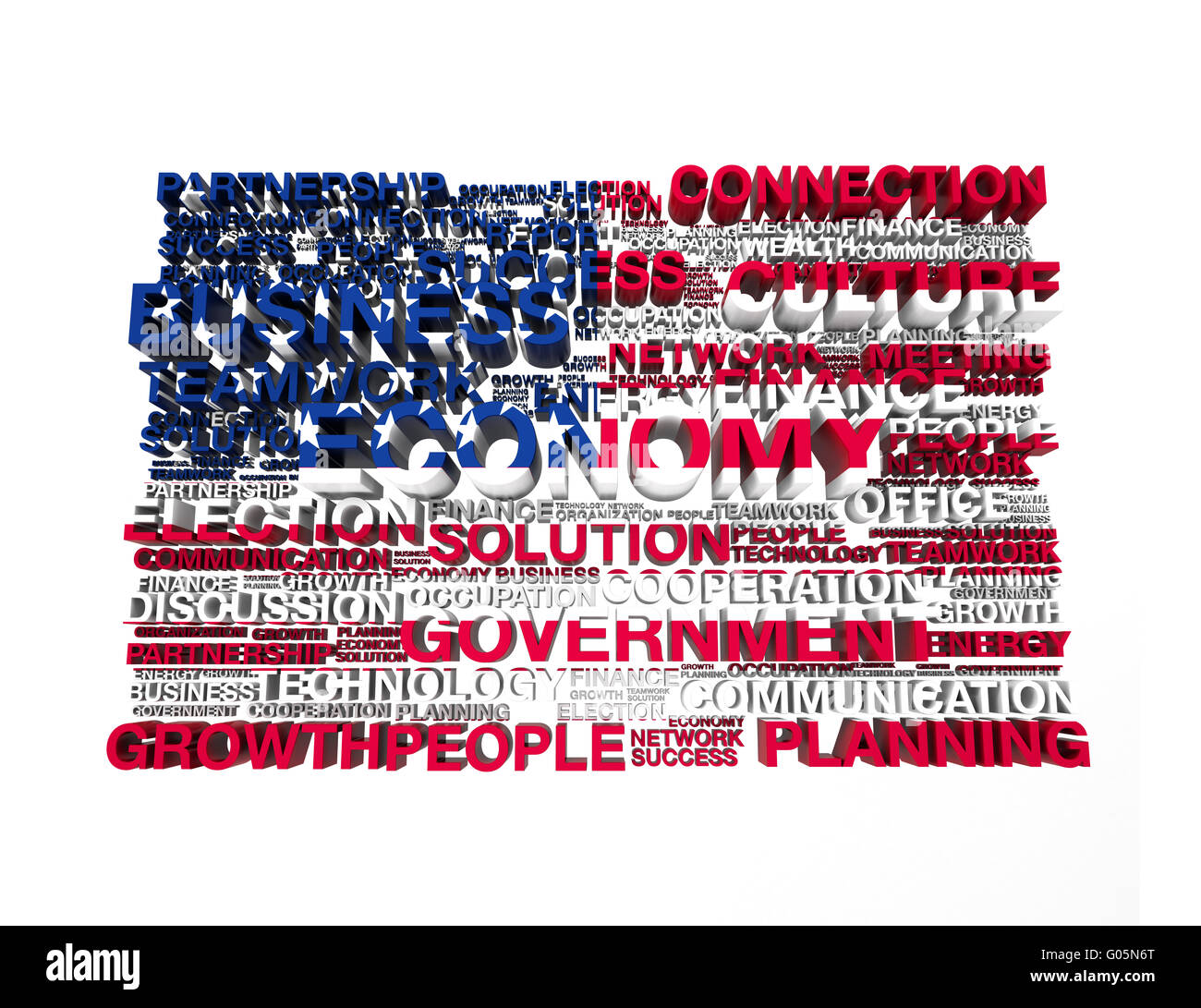 USA Letter Flag Stock Photo - Alamy