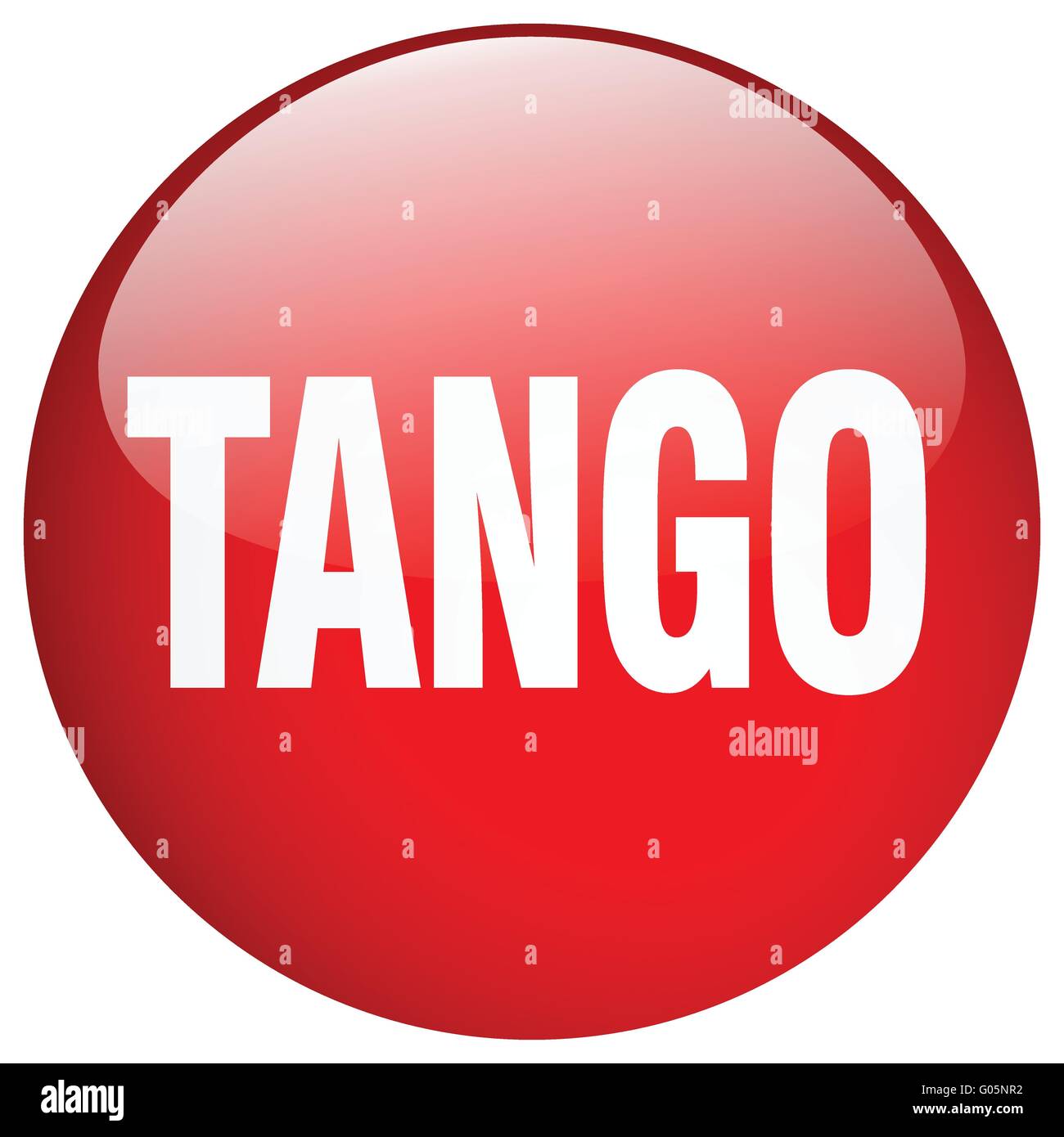 tango red round gel isolated push button Stock Vector Image & Art - Alamy