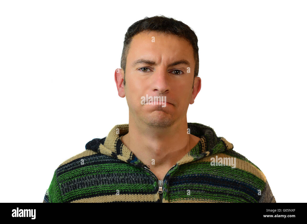 Perplexed human face hi-res stock photography and images - Alamy