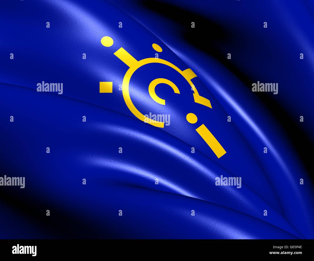 Central European Free Trade Agreement Flag. Close Up Stock Photo - Alamy