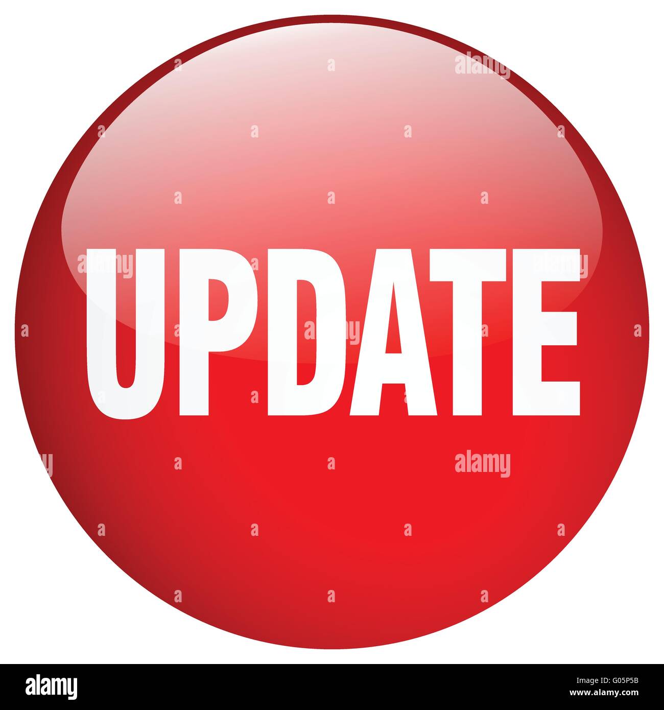 update red round gel isolated push button Stock Vector Image & Art - Alamy