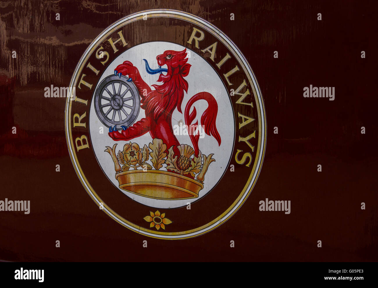 British railways lion wheel logo hi-res stock photography and images ...