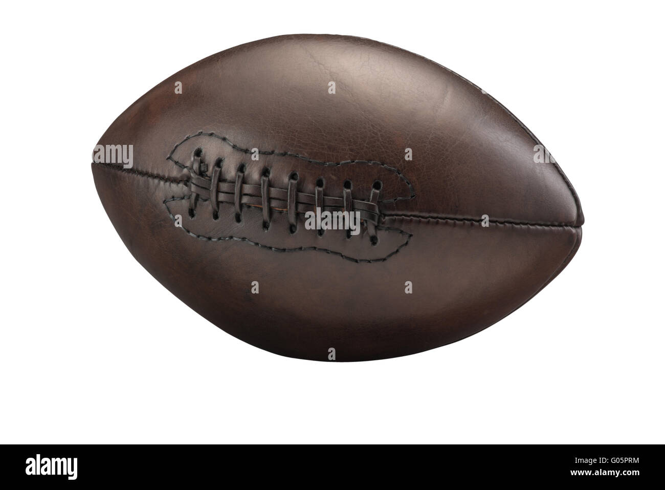 Vintage old American Football isolated Stock Photo - Alamy
