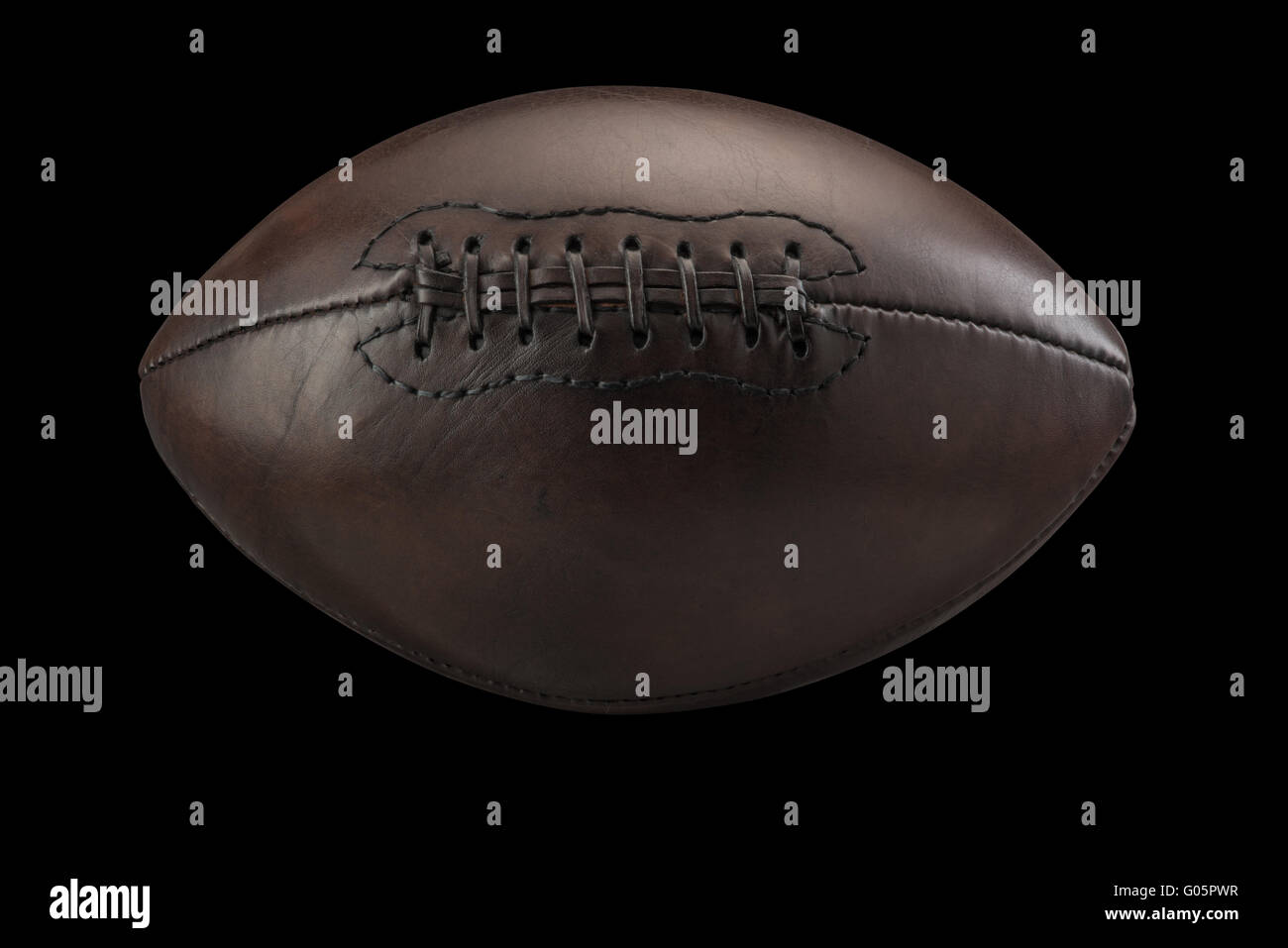 Vintage old American Football isolated Stock Photo - Alamy