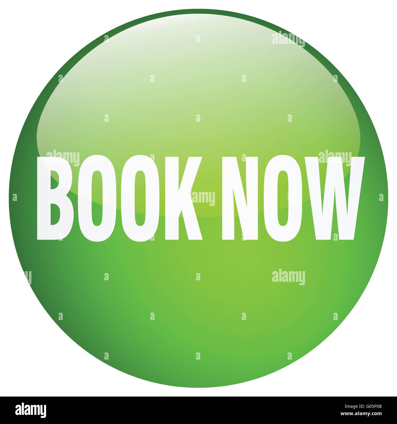 book now green round gel isolated push button Stock Vector Image & Art ...