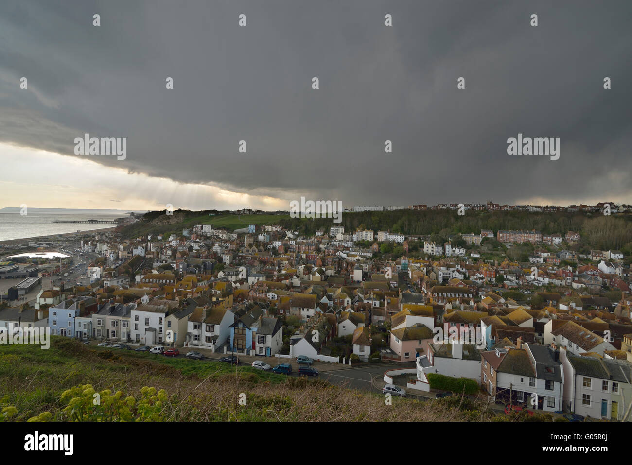 Hastings panoramic view hi-res stock photography and images - Alamy