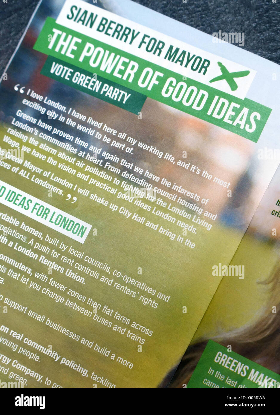 Election information pamphlet hi-res stock photography and images - Alamy