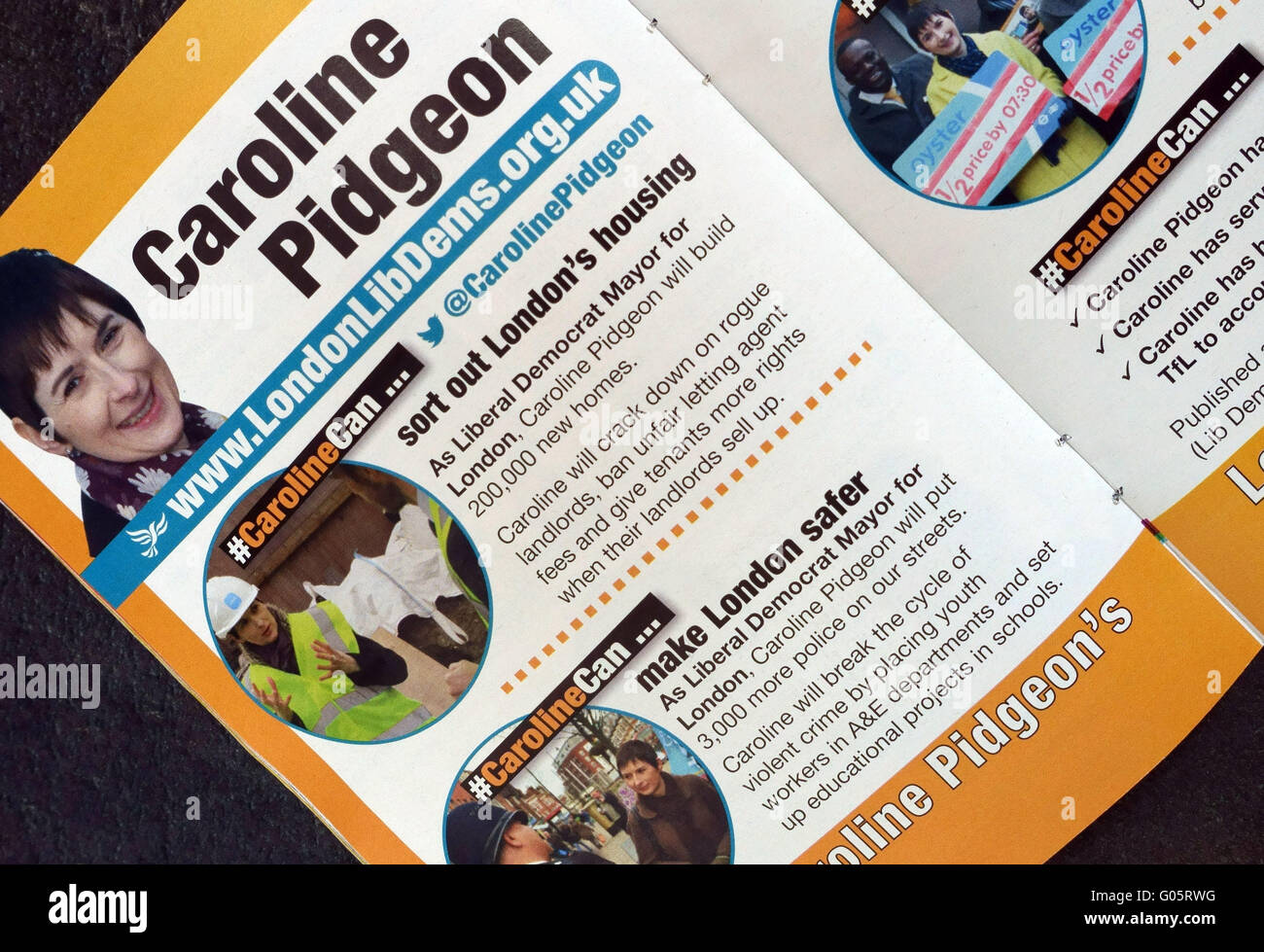 Election information pamphlet hi-res stock photography and images - Alamy