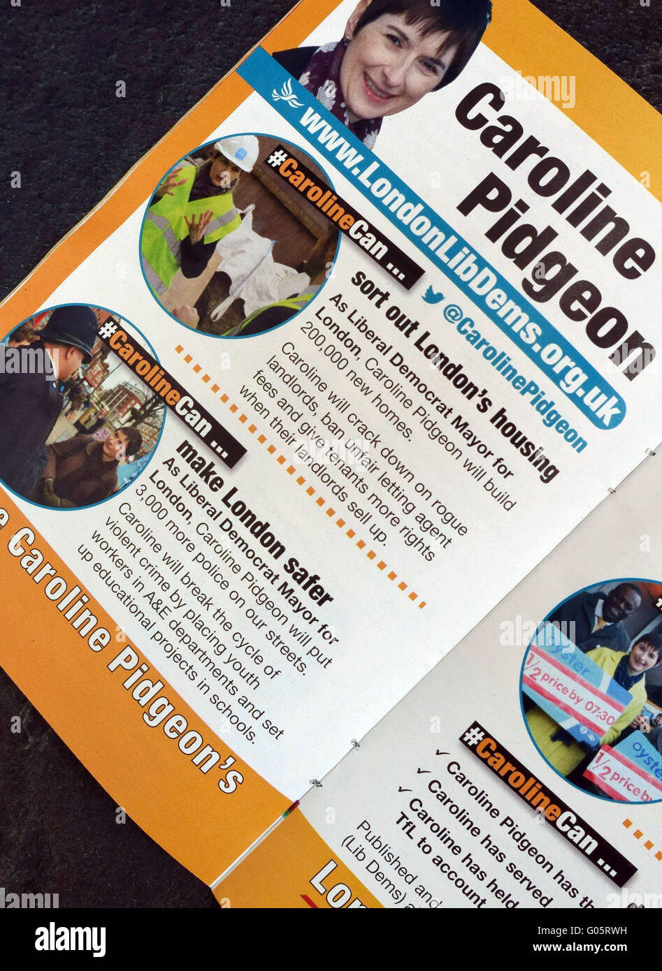 Election information pamphlet hi-res stock photography and images - Alamy