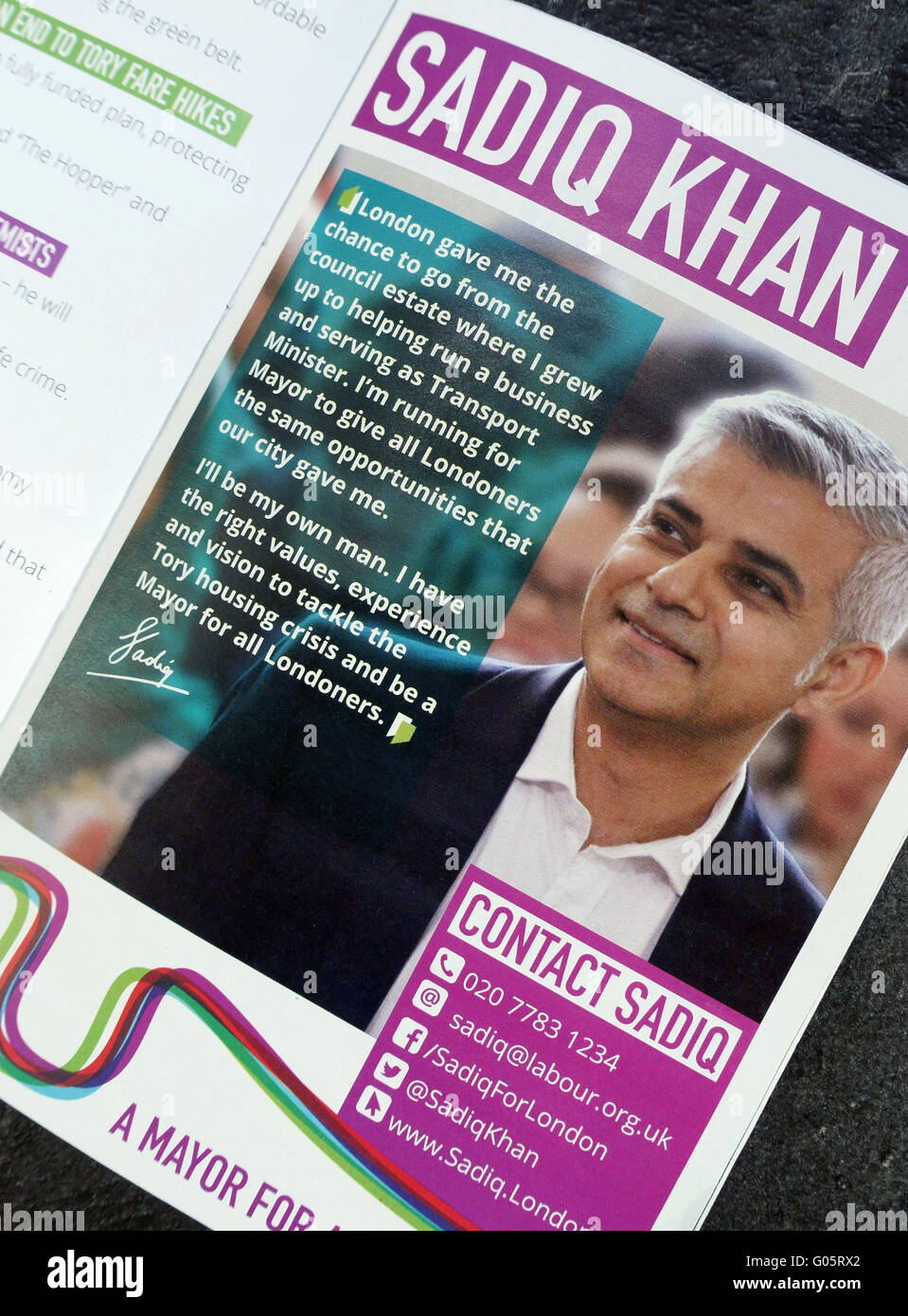 Labour candidate for mayor of london hi-res stock photography and ...