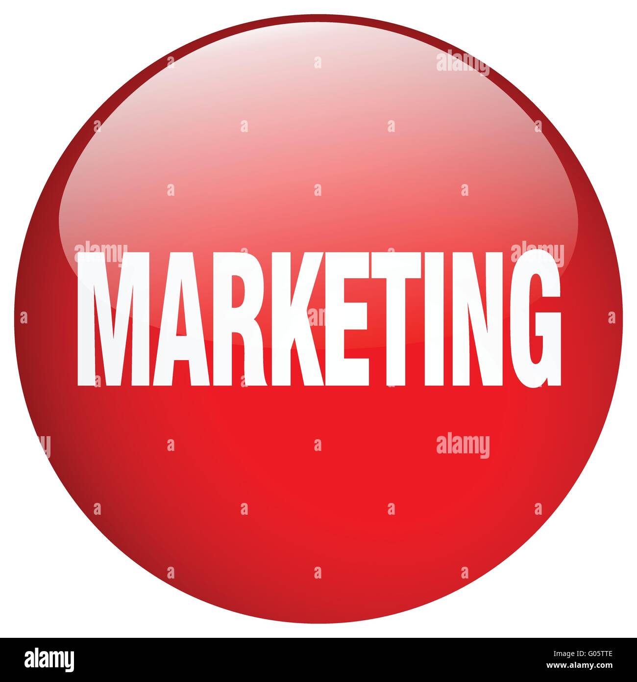 marketing red round gel isolated push button Stock Vector Image & Art ...