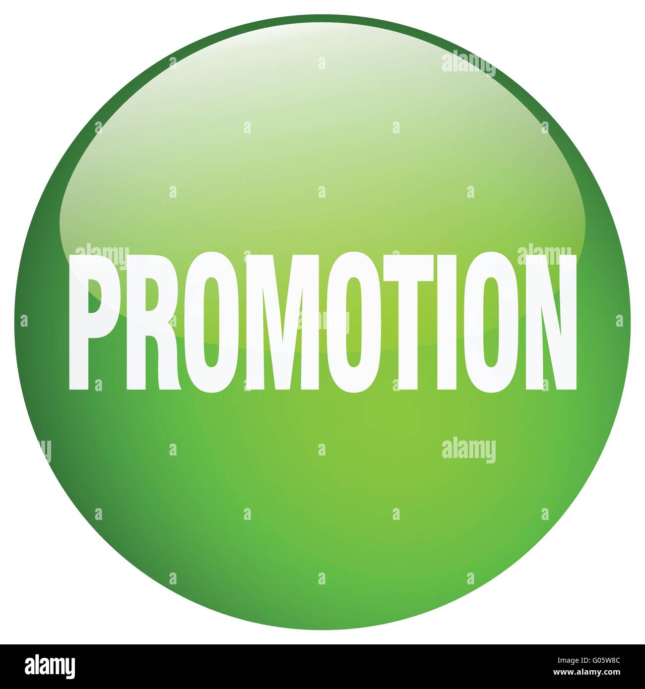 promotion green round gel isolated push button Stock Vector Image & Art ...