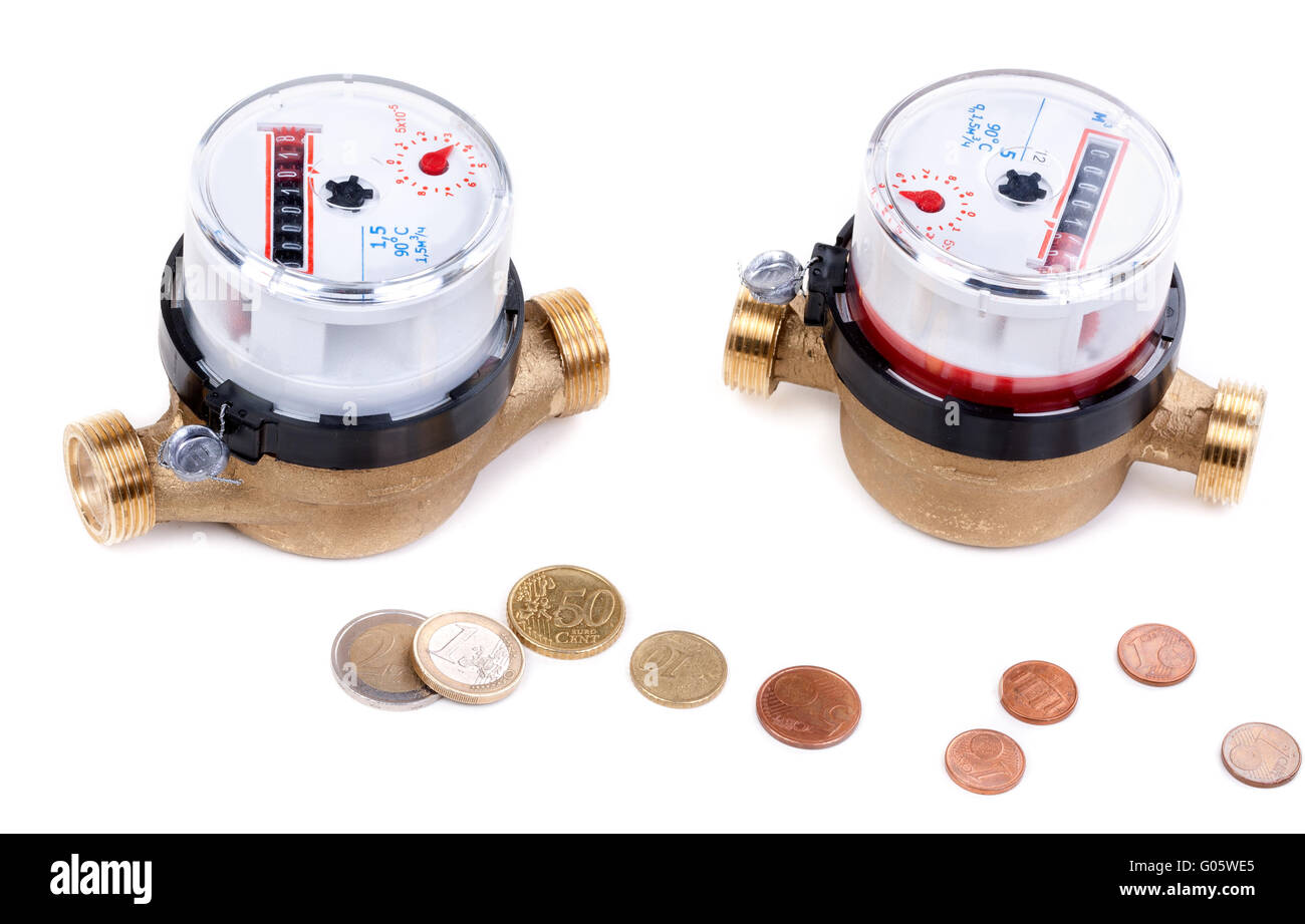 Pressure water gauge Cut Out Stock Images & Pictures - Alamy