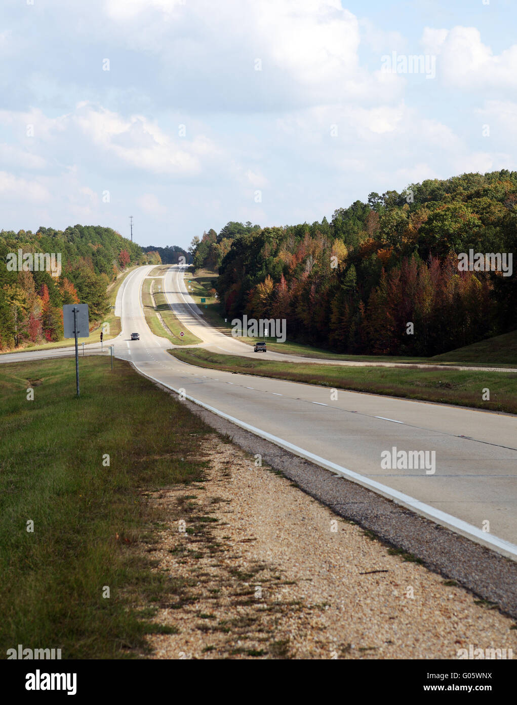 Us motorway hi-res stock photography and images - Alamy
