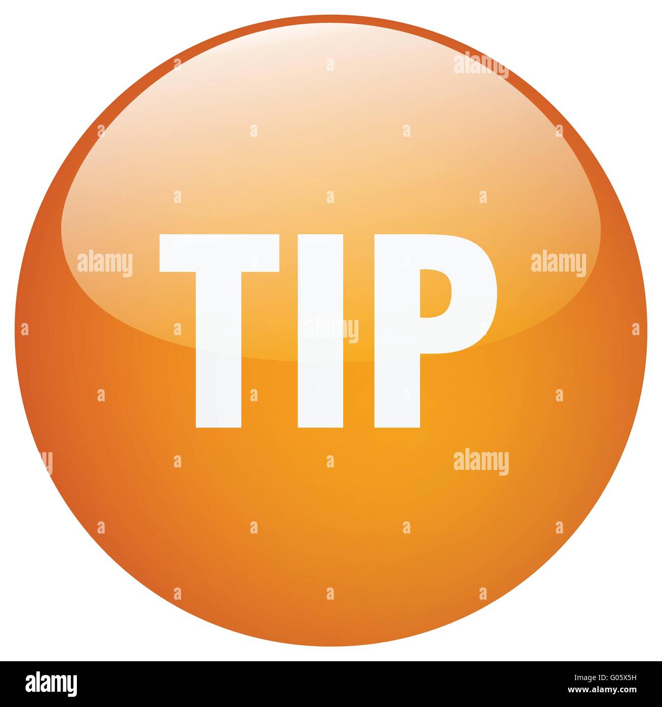 tip orange round gel isolated push button Stock Vector Image & Art - Alamy