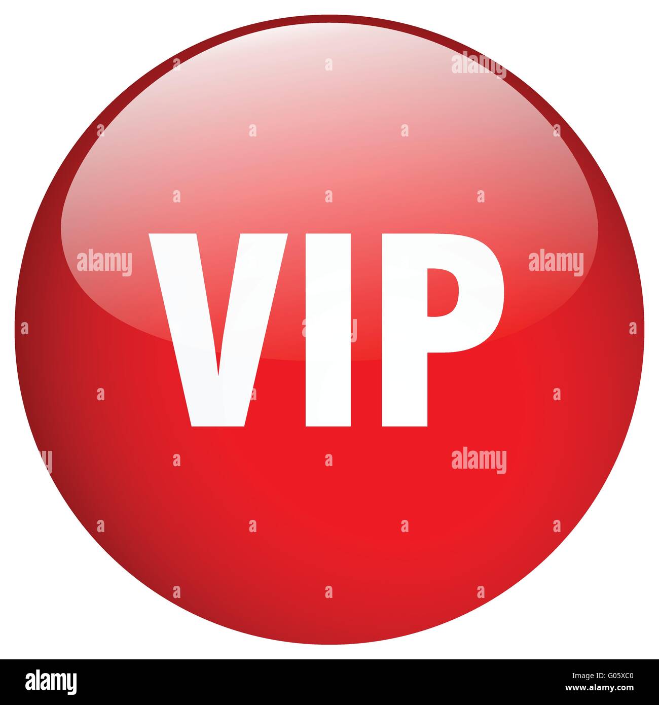 vip red round gel isolated push button Stock Vector Image & Art - Alamy
