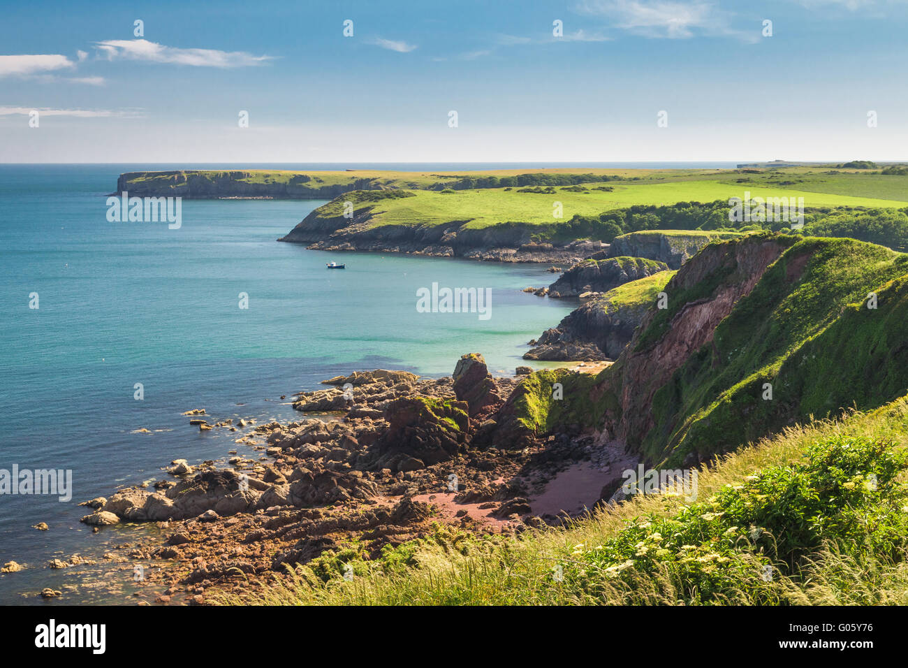 Stackpole Quay - Pembrokeshire Stock Photo - Alamy