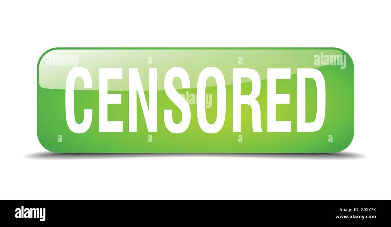 censored green square 3d realistic isolated web button Stock Vector ... censored green square 3d realistic isolated web button Stock Vector ...