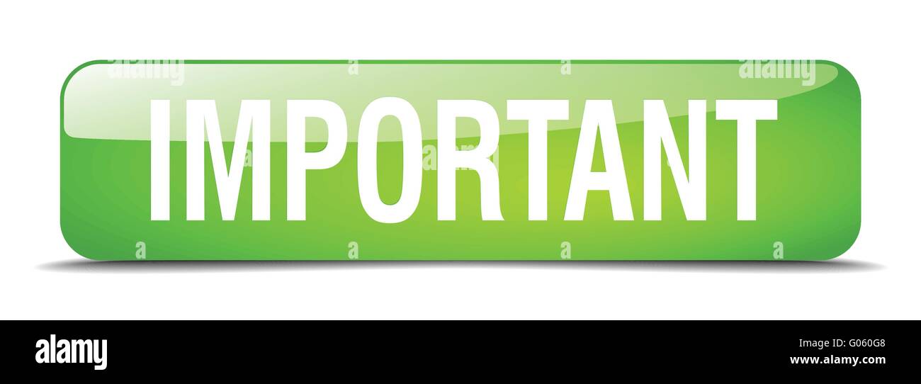 important green square 3d realistic isolated web button Stock Vector ...