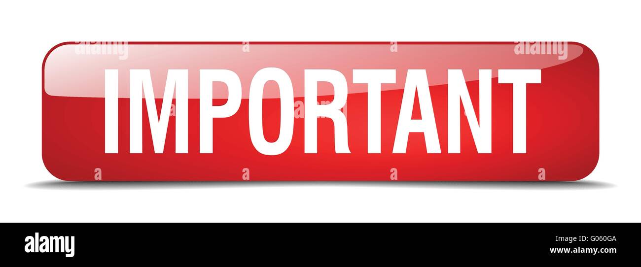 important red square 3d realistic isolated web button Stock Vector ...