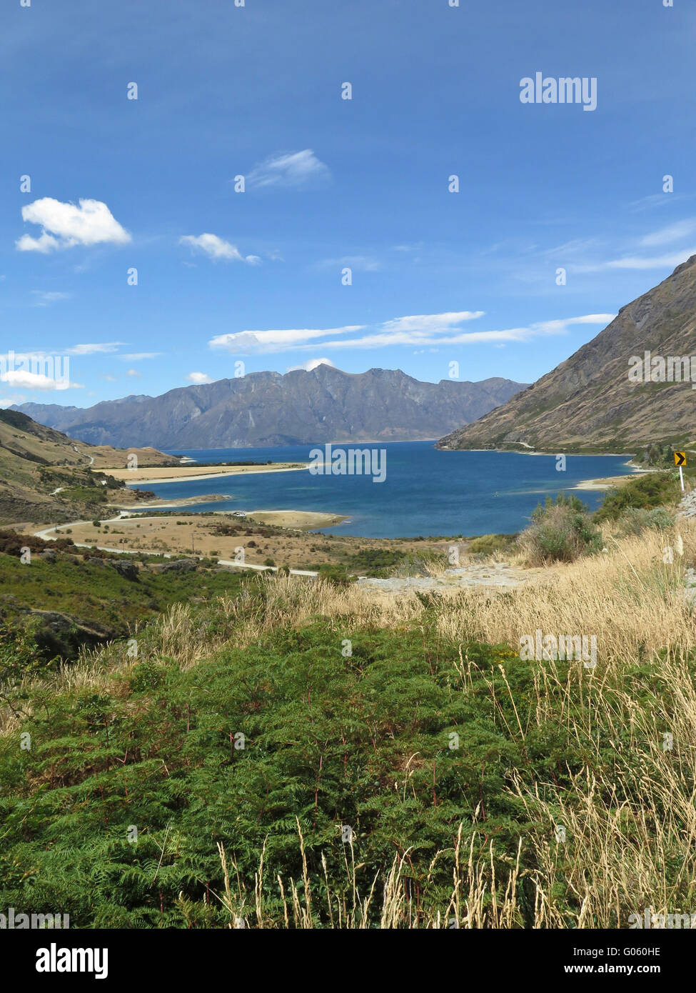 Lake Hawea, South Island, New Zealand Stock Photo - Alamy