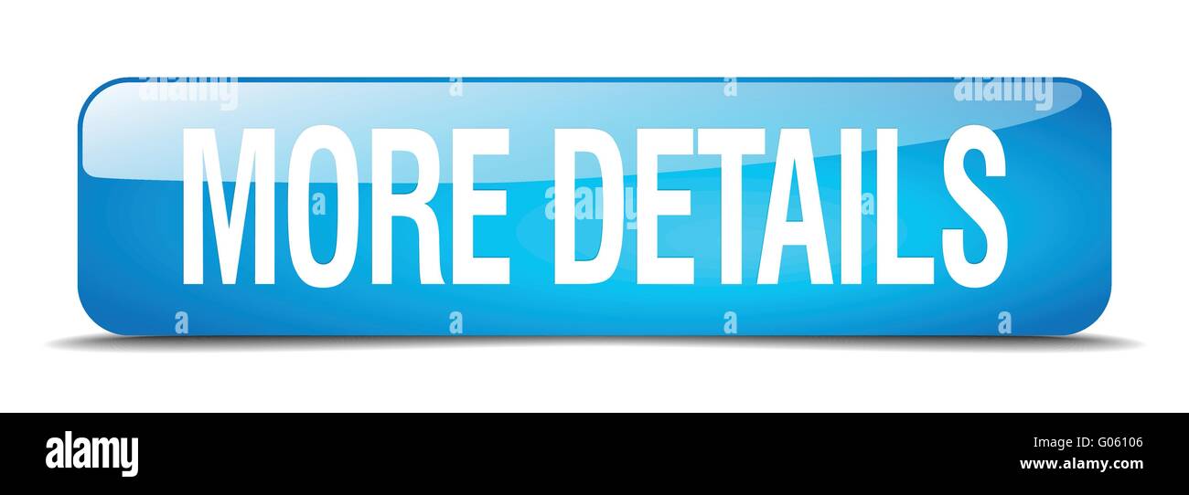 more details blue square 3d realistic isolated web button Stock Vector ...