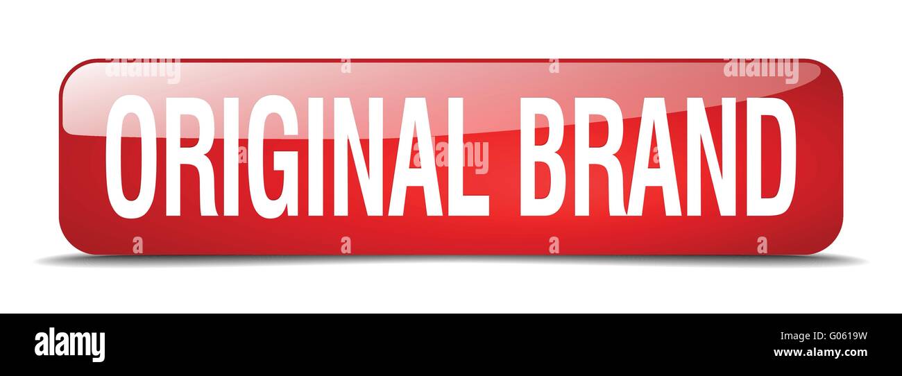 Original red 3d square hi-res stock photography and images - Alamy