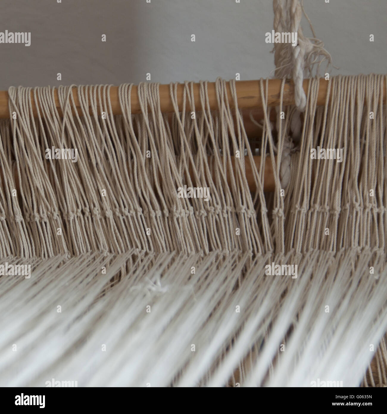 Weaving threads hi-res stock photography and images - Alamy