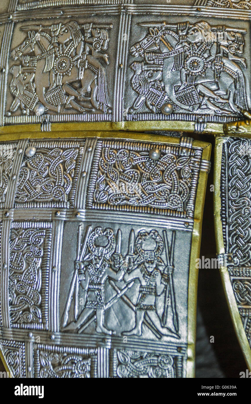 Sutton hoo helmet hi-res stock photography and images - Alamy