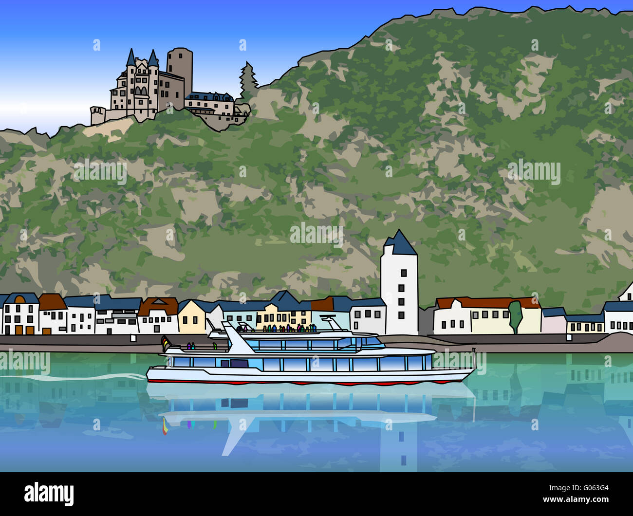 Rhine romanticism hi-res stock photography and images - Alamy