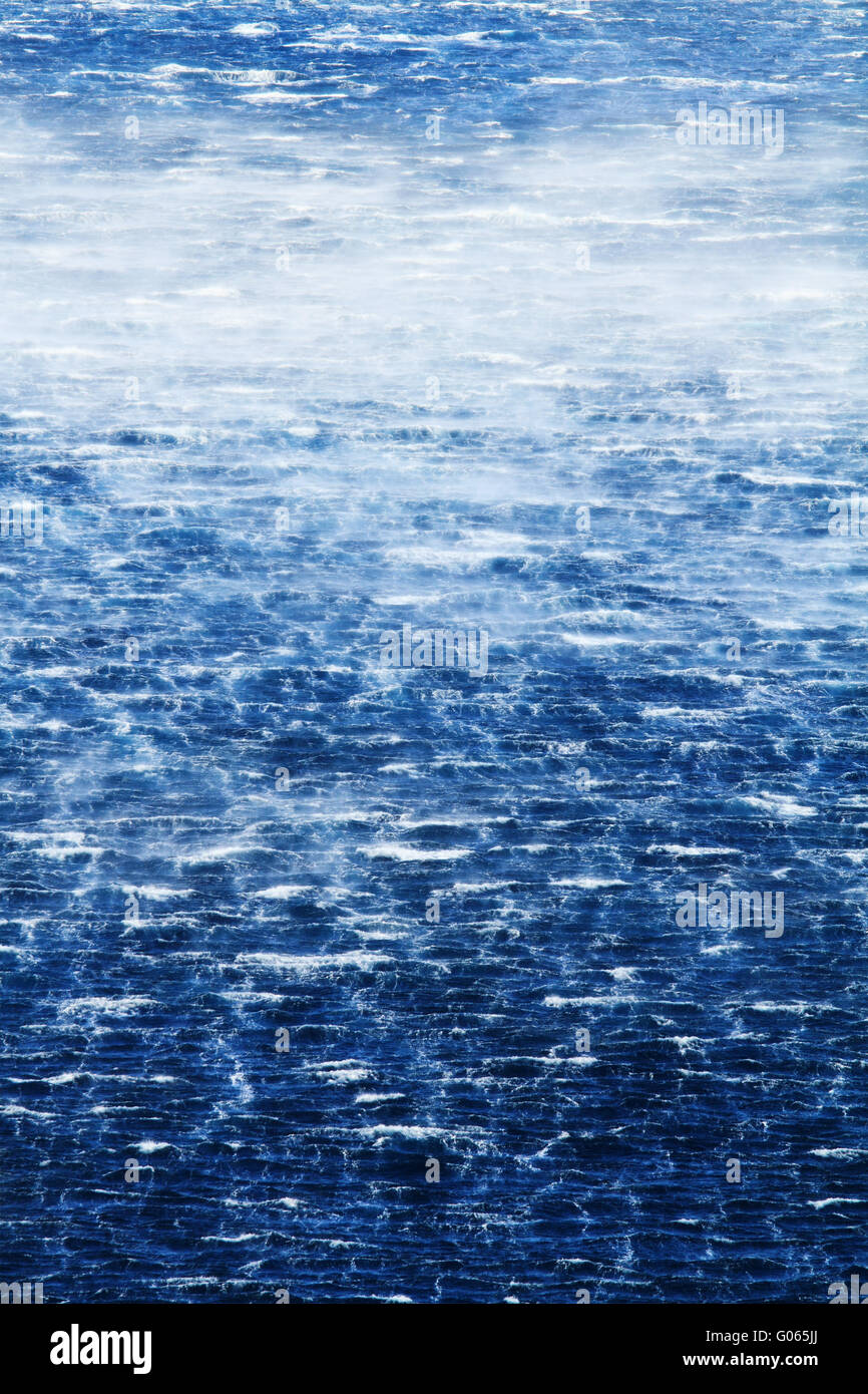 Raging sea with furious waves and fierce wind Stock Photo - Alamy