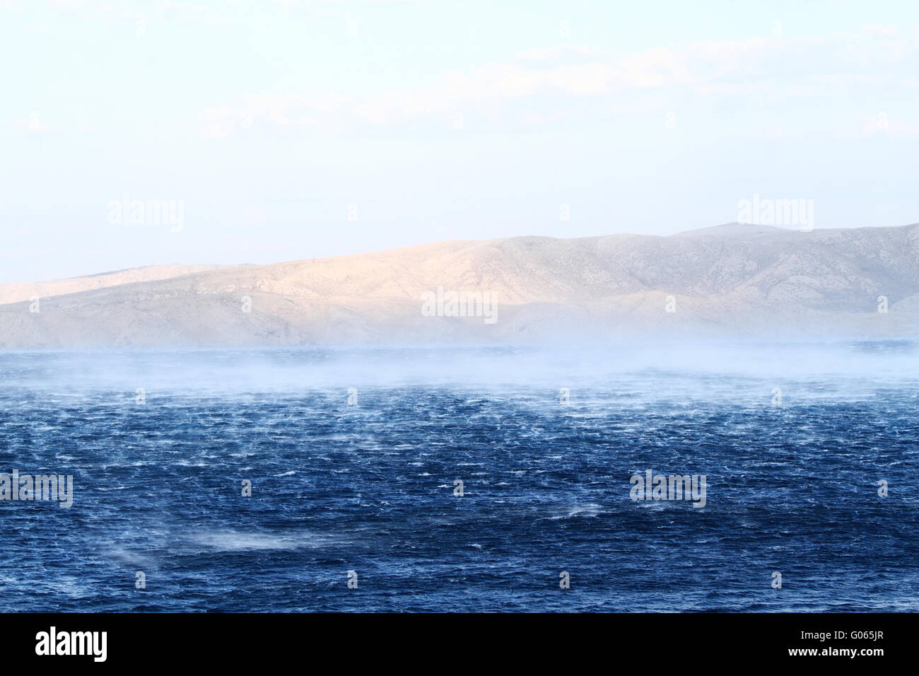 Raging sea with furious waves and fierce wind Stock Photo - Alamy