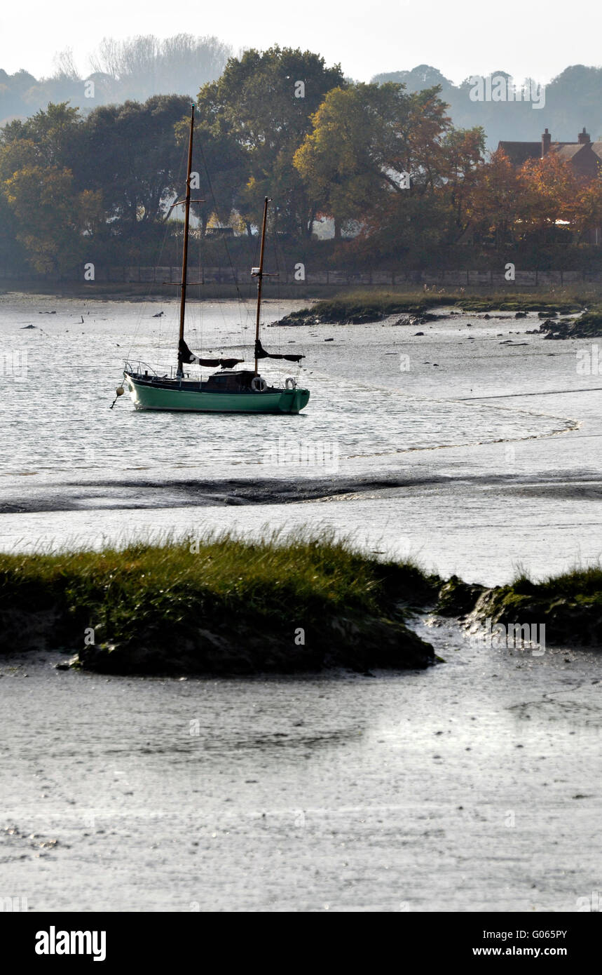 river deben at woodbridge suffolk Stock Photo - Alamy