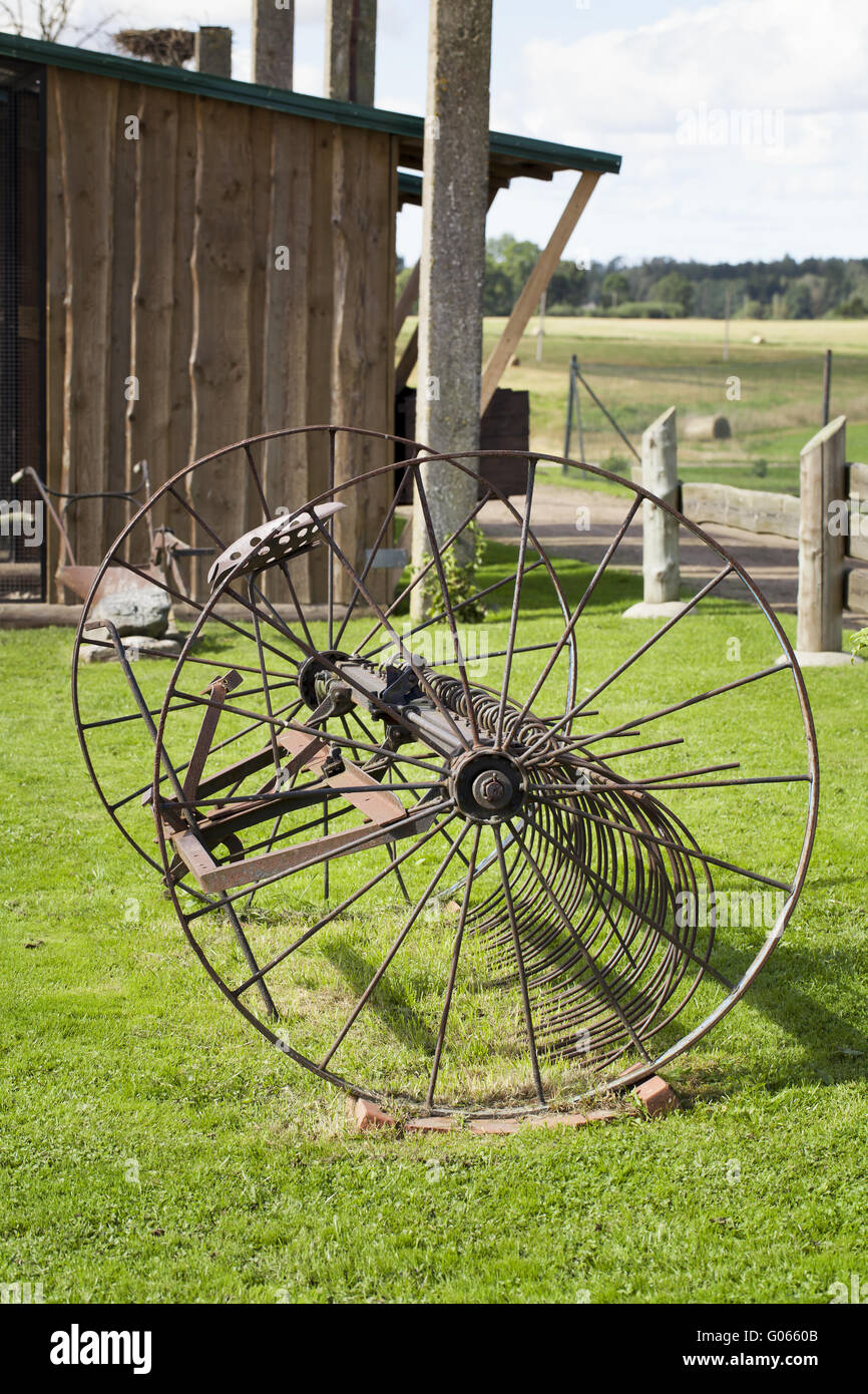 Vintage pioneer farming equipment hi-res stock photography and images ...