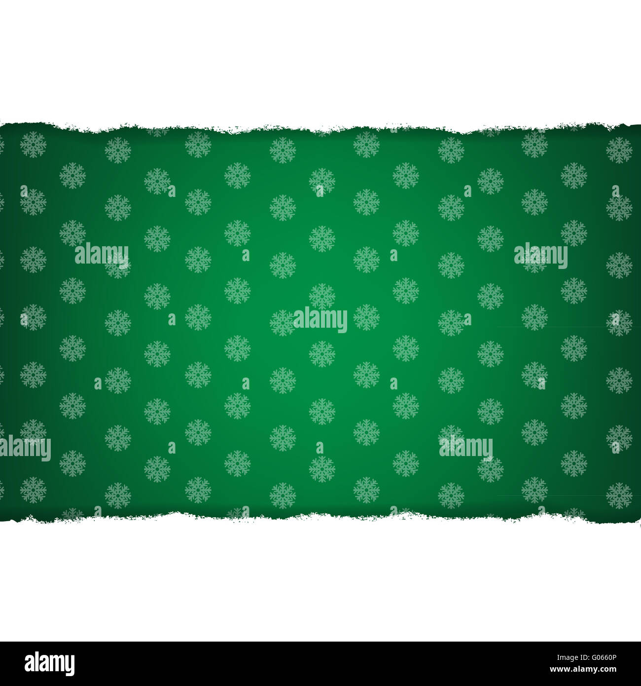 Rip White Paper And Dark Green Christmas Background Stock Photo - Alamy