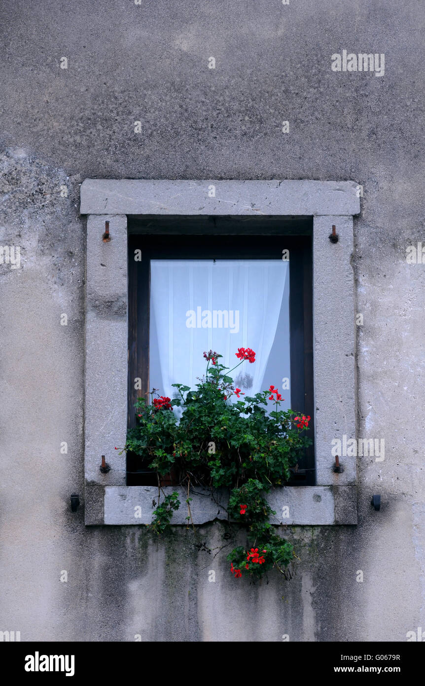 Window of Medieval Castle Stock Photo - Alamy