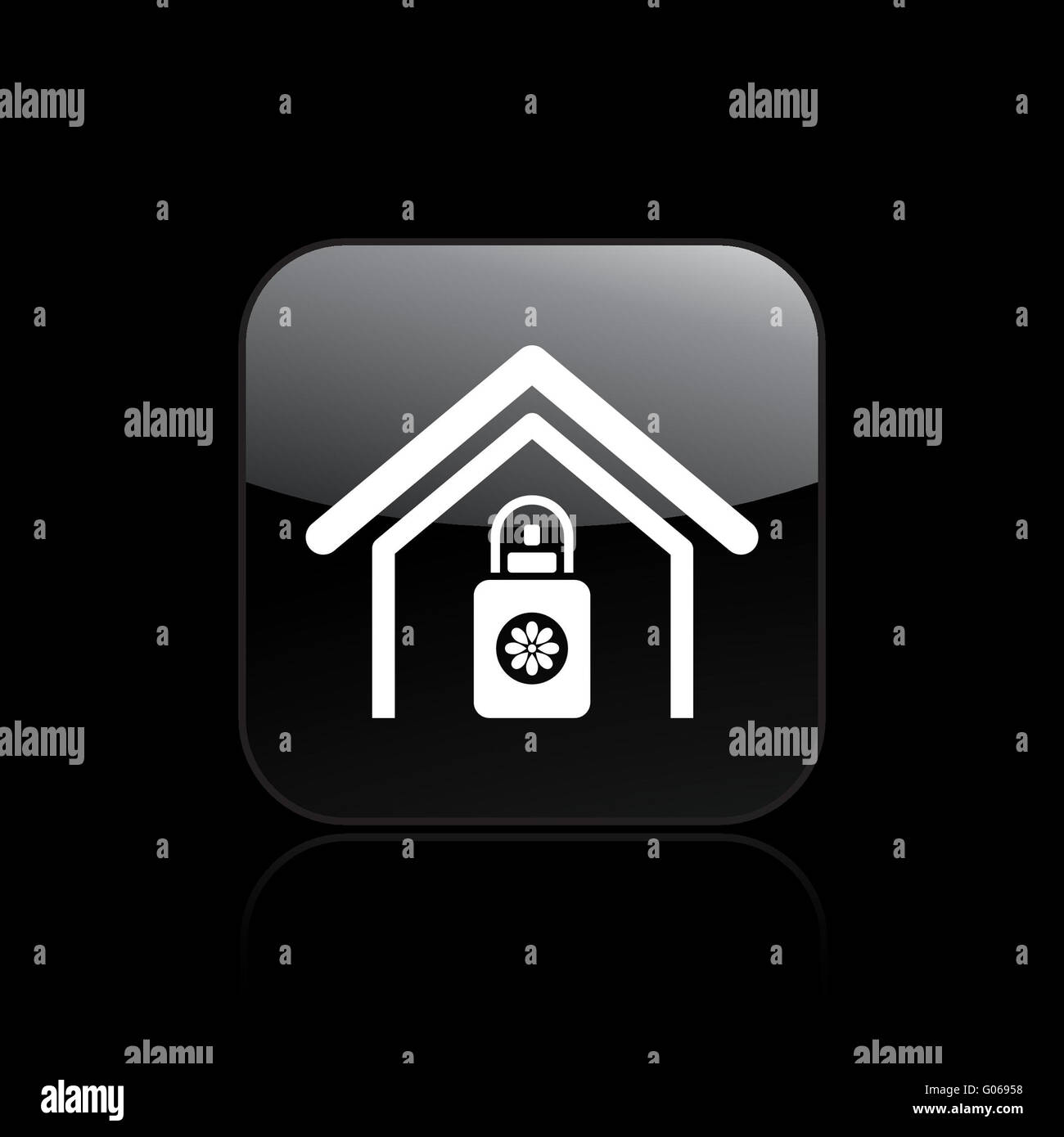 Vector illustration of isolated home perfume icon Stock Photo - Alamy