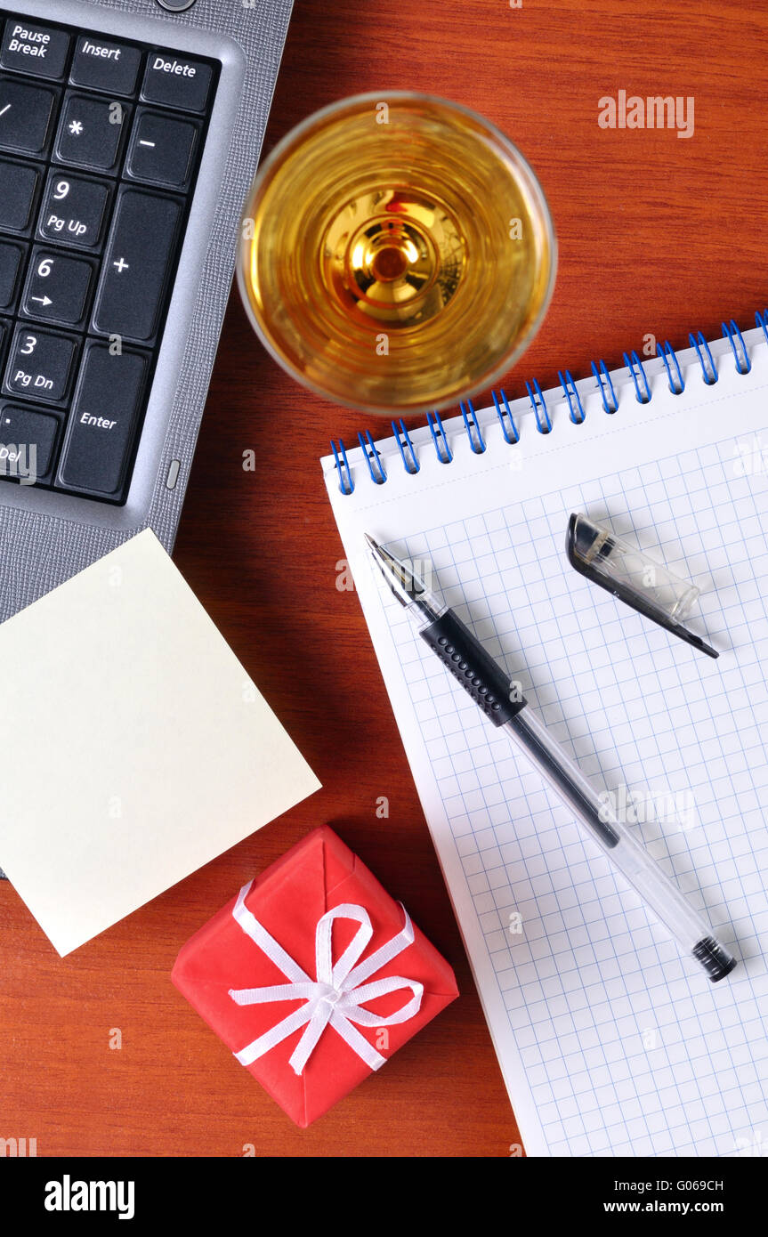 christmas business workplace Stock Photo - Alamy