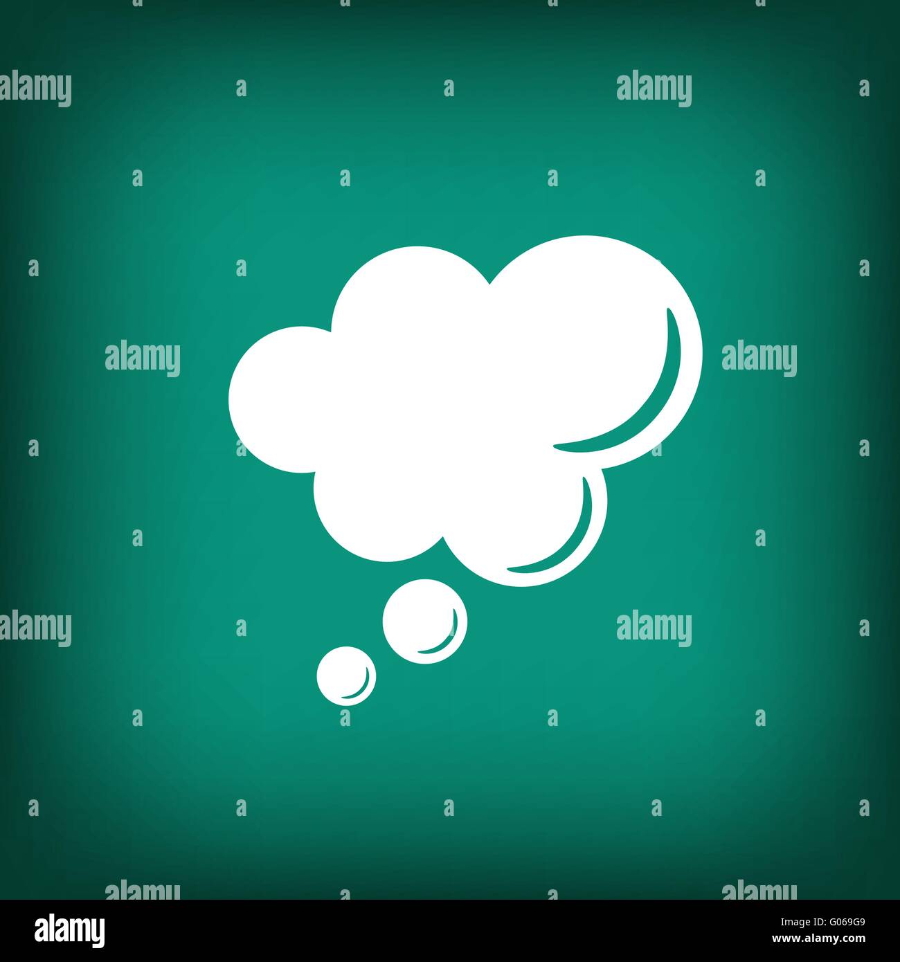 Pictograph of message or chat. Vector concept illustration for design ...