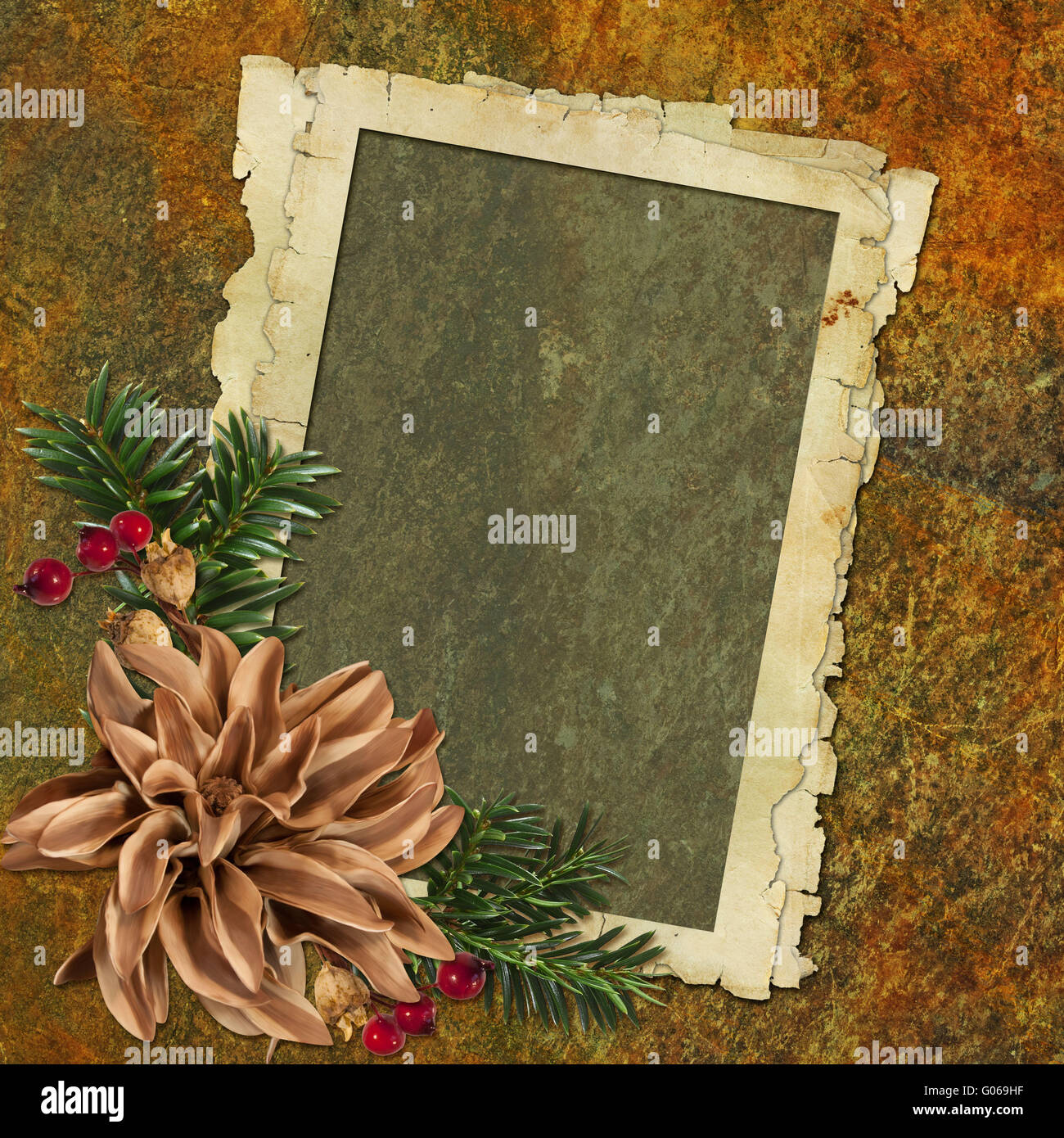 Vintage background with frames Stock Photo - Alamy
