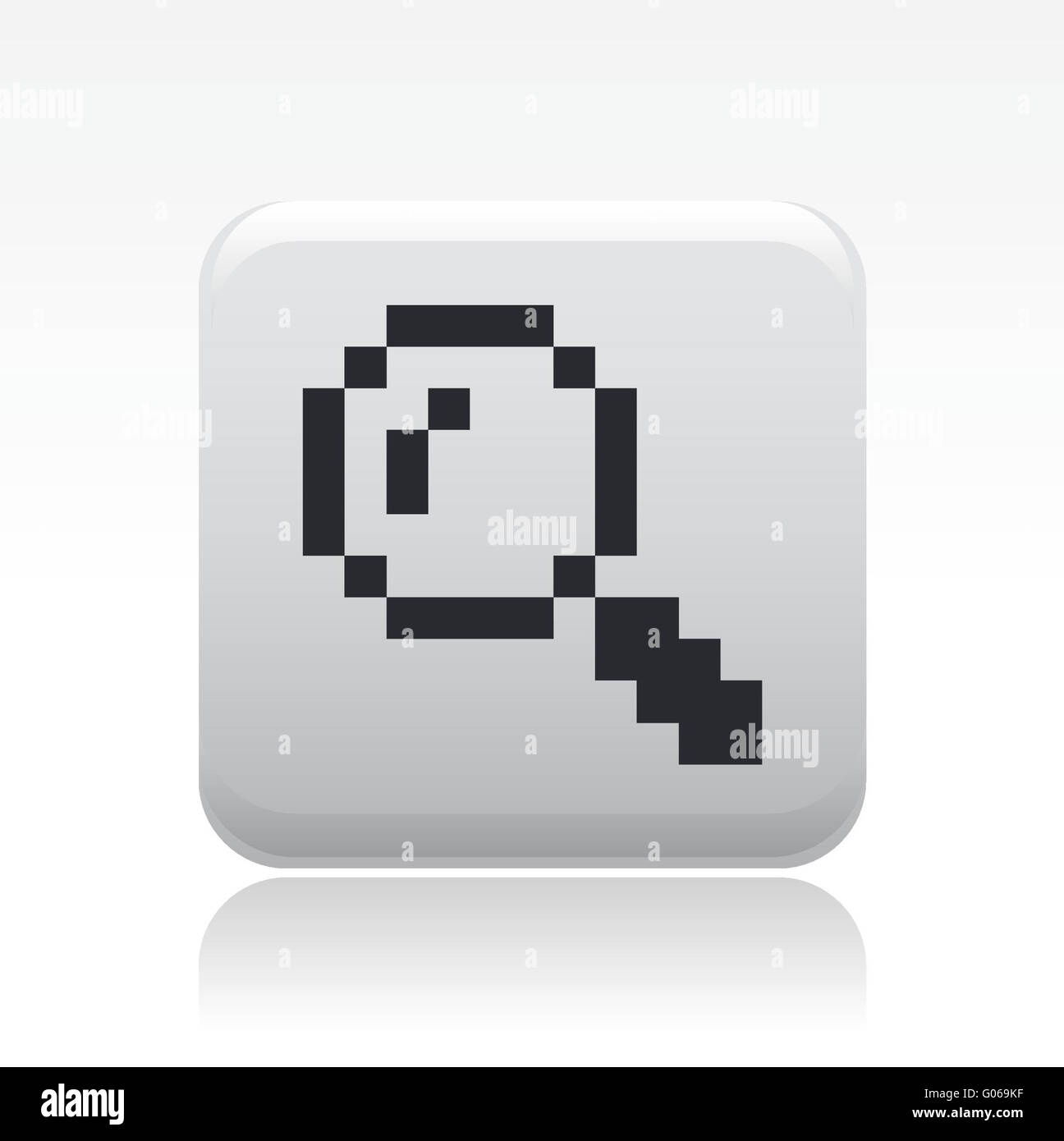 Vector illustration of single pixel icon Stock Photo - Alamy