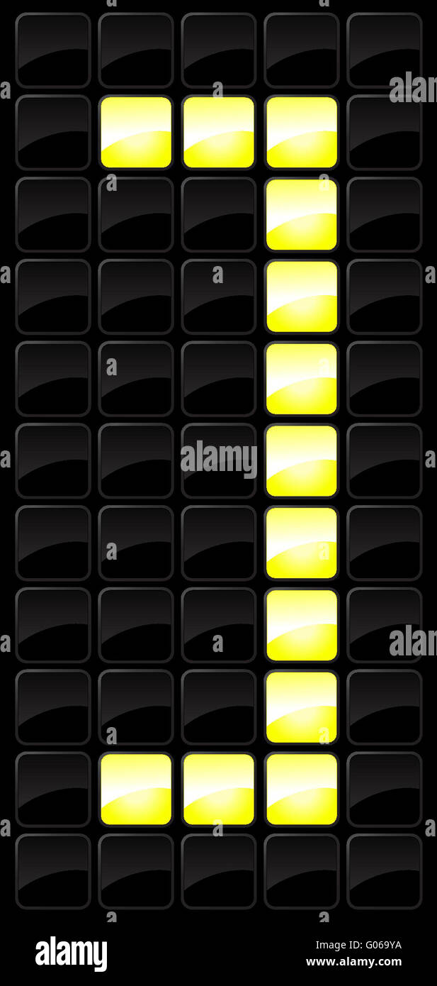 Vector illustration of single scoreboard icon Stock Photo - Alamy