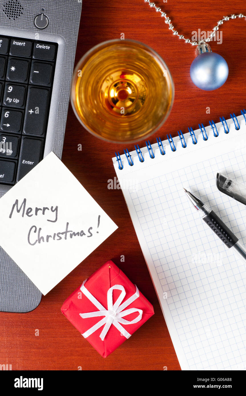 christmas work place Stock Photo - Alamy