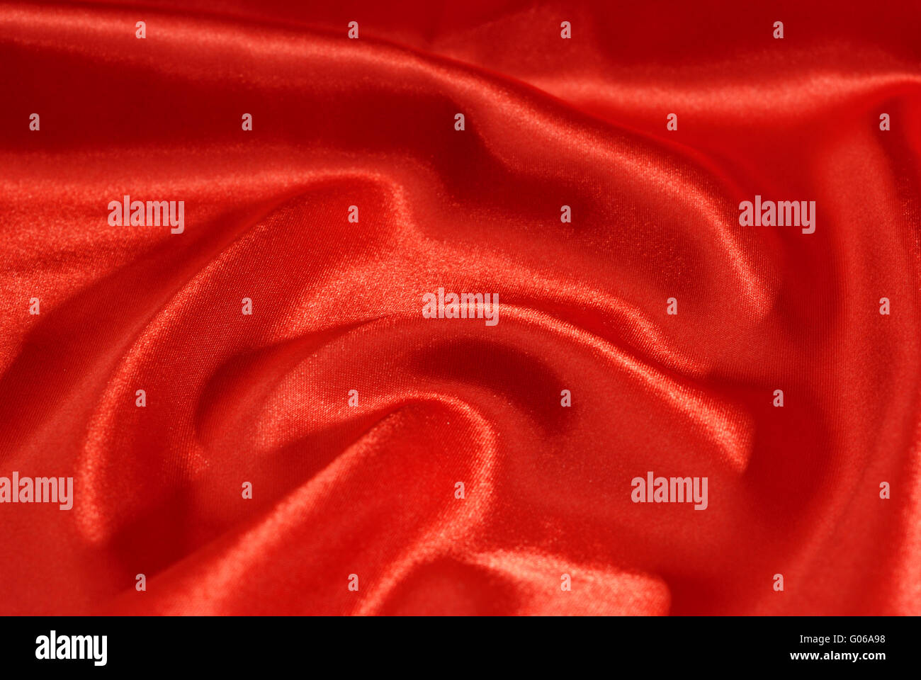 closeup if a red silk fabric Stock Photo - Alamy