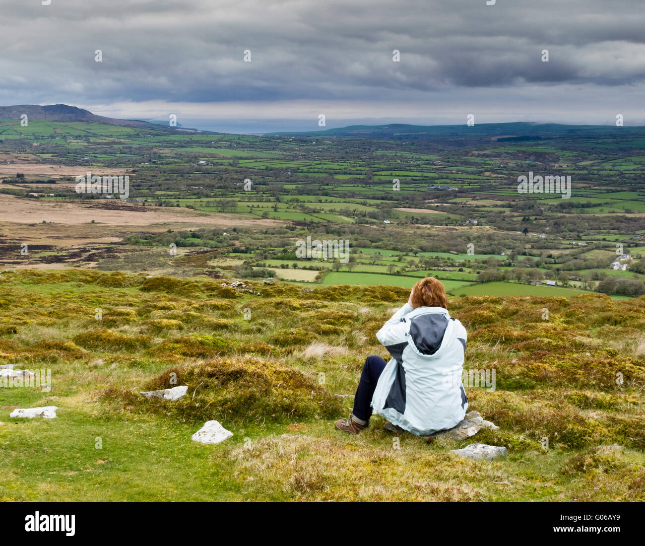 Mynydd Preseli, the Preseli Hills in the Pembrokeshire Coast National ...