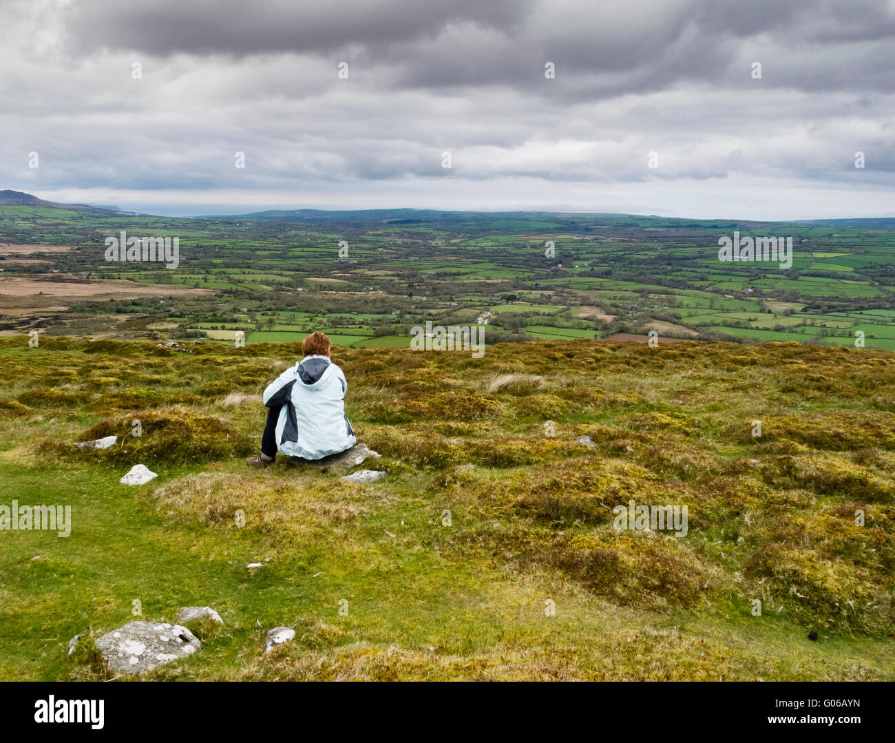 Mynydd Preseli, the Preseli Hills in the Pembrokeshire Coast National ...