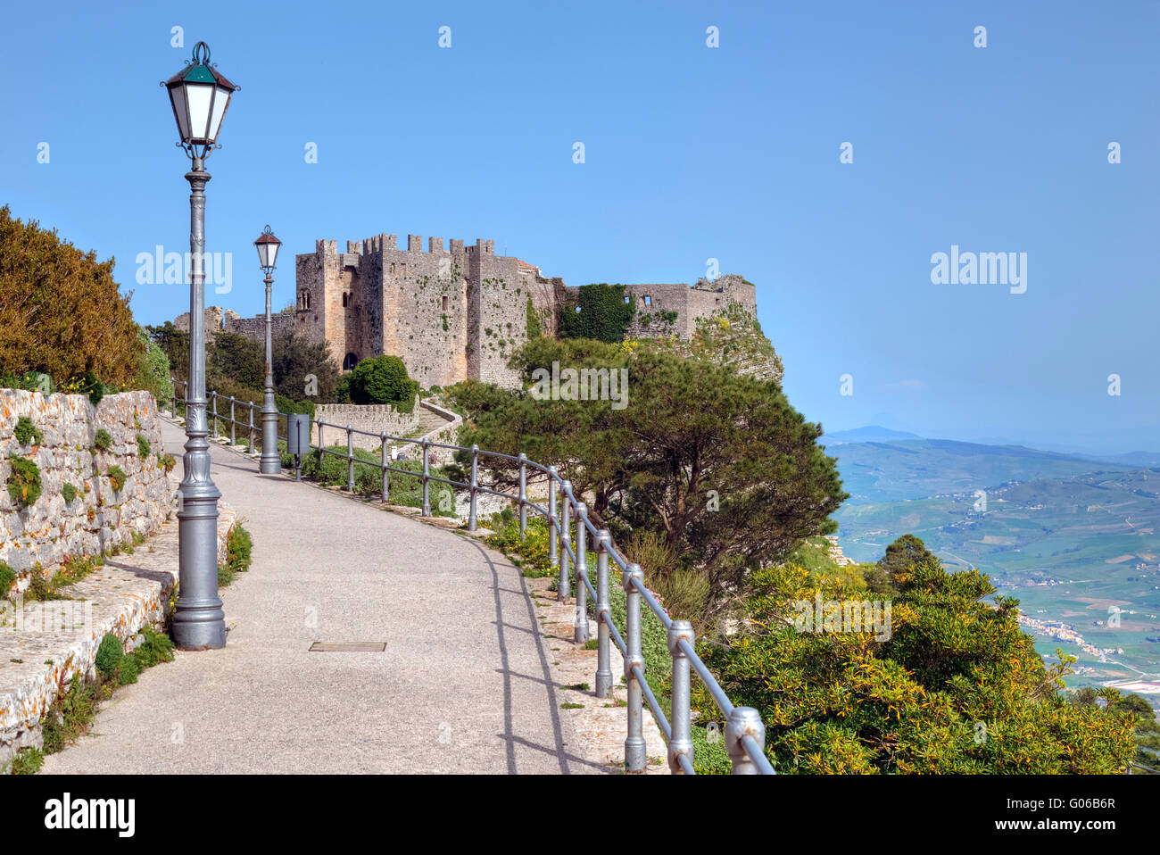 Sicily italy erice hi-res stock photography and images - Alamy